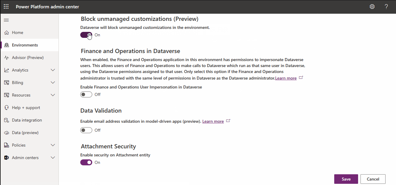 Blocking Unmanaged Customizations In Dataverse Aric Levins Digital